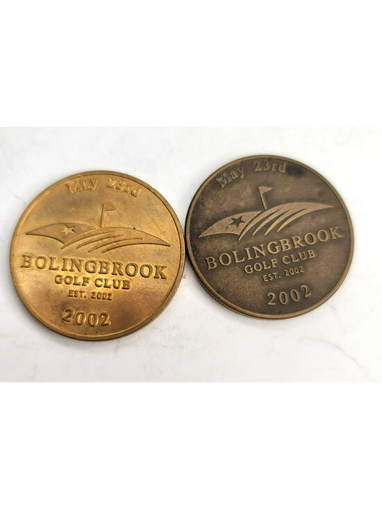 Hoffman Mint | Office | Bolingbrook Golf Tokens Vintage Lot Variety Of ...